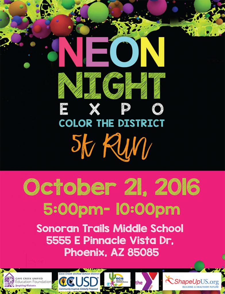 Neon Night - October 21, 2016 - Shape Up Us